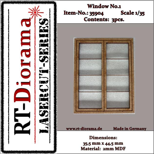 RT-Diorama 1:35 - 35904 Lasercut Georgian Bar Window No.1 (3 pcs ...