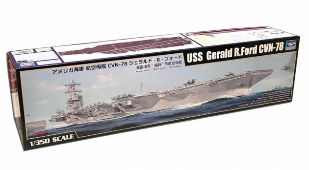 Trumpeter 1:350- USS Gerald R. Ford CVN-78 (05638) | Hobbynor ...
