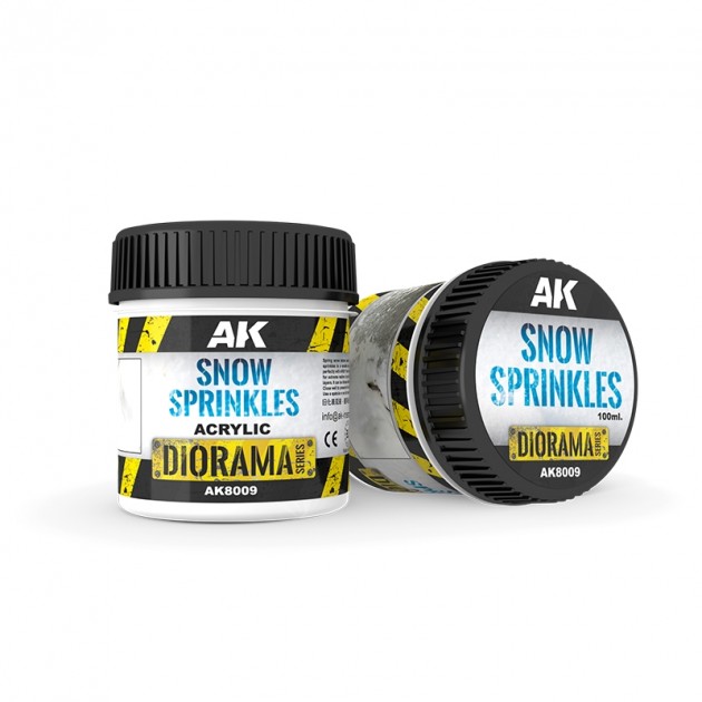 AK-Interactive Snow Sprinkles (8009) | Hobbynor - Produkter og verktøy ...